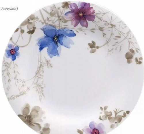 Тарелка 27 cm Villeroy & Boch Mariefleur Gris