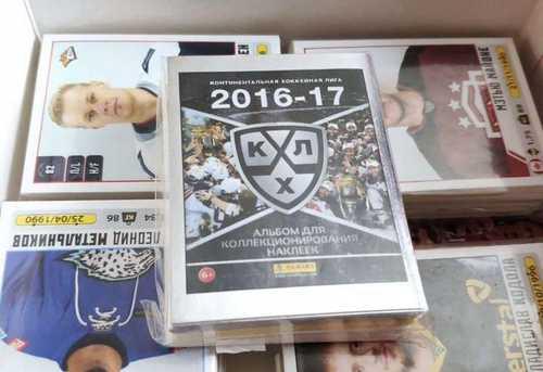 Полный комплект наклеек по panini кхл 2020-2021