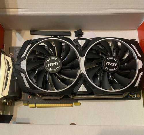 Видеокарта PCI-E MSI GeForce GTX 1060 armor OC 307