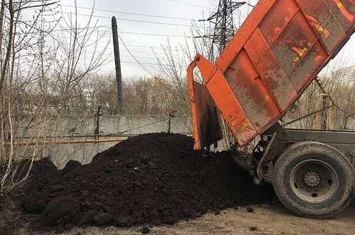 Грунт, чернозем, торф с доставкой от 1 куба (1254)