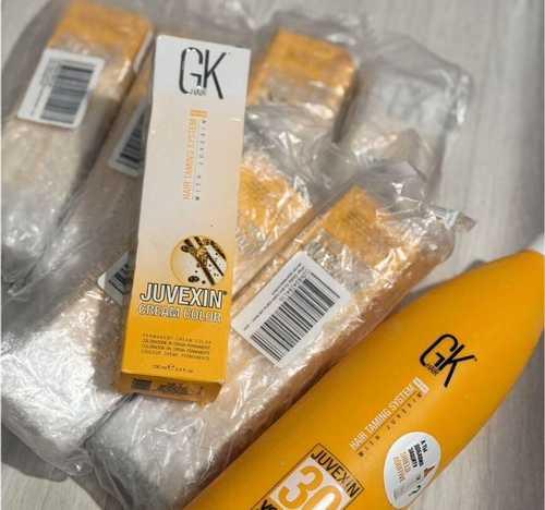 Global keratin краска для волос 10.7 блонд