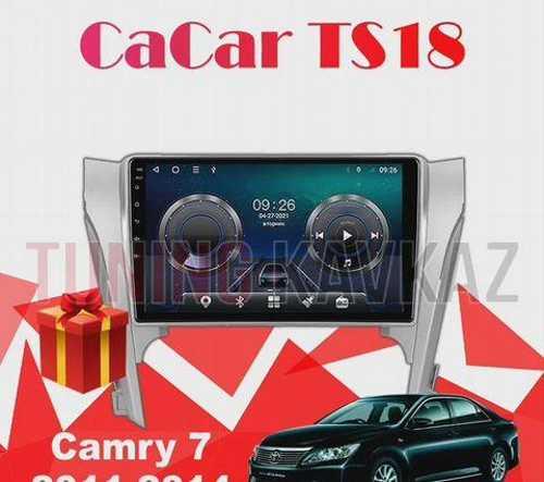 Магнитола 2DIN Android + SIM на Camry 7 2011-2014