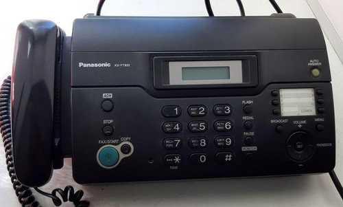 Факс Panasonic KX-FT932 черный