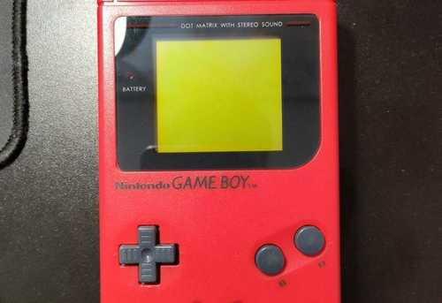 Nintendo game boy dmg-01 красный