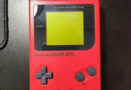 Nintendo game boy dmg-01 красный