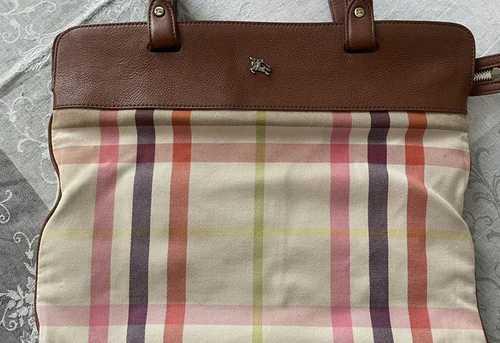 Сумка женская, шоппер burberry оригинал