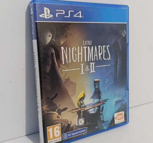 Little Nightmares часть 1 и 2 диск для PS4