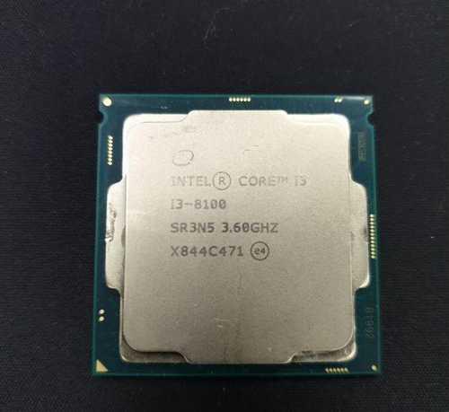 Процессор Intel Core i3 8100 LGA1151v2 OEM