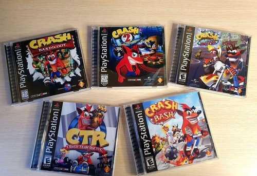 Crash bandicoot Collection ps one пс1 Playstation