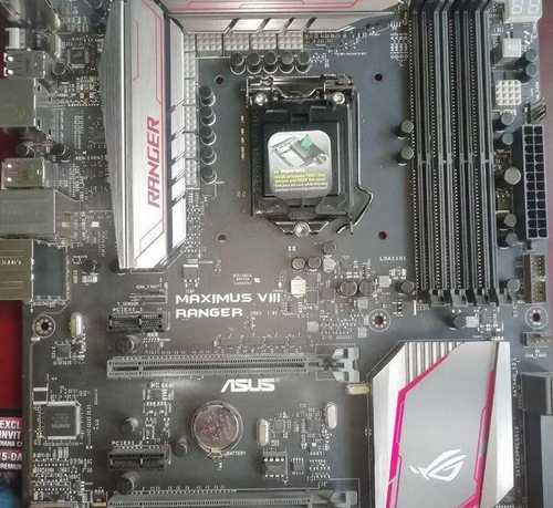 Материнская плата asus maximus viii ranger