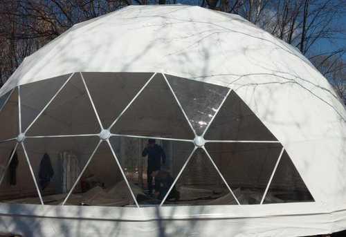 Тент шатер, геокупол, сфера 8м