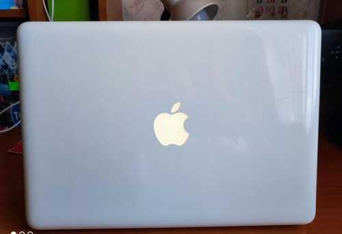 Отличный белый Apple MacBook А1342 с SSD 240gb