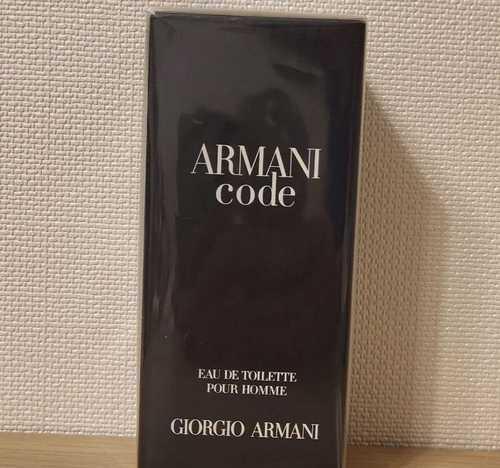 Мужская туалетная вода Giorgio Armani code 50мл
