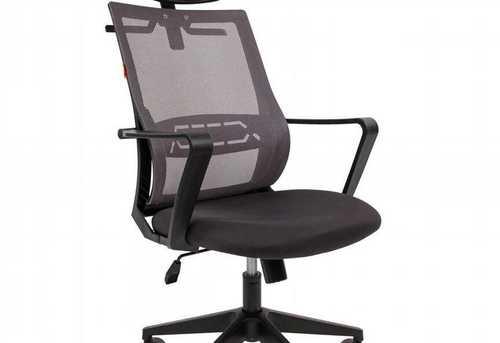 Офисное кресло Chairman 545 Россия ткань серый ID