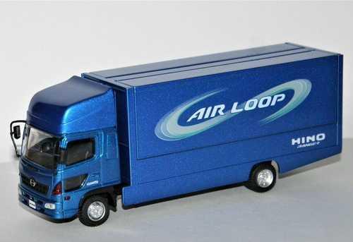 1:43 Hino Ranger Air Loop blue metallic