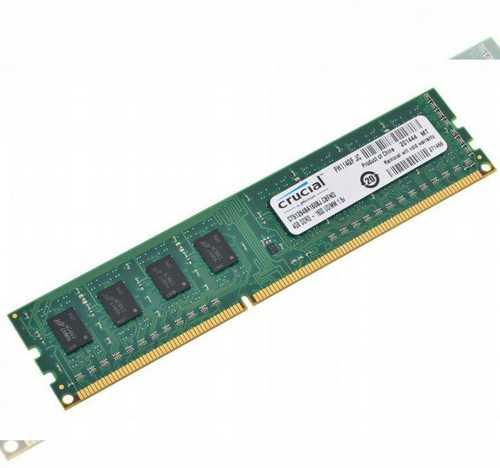 Оперативная память Crucial DDR3 4Gb dimm (CT51264B