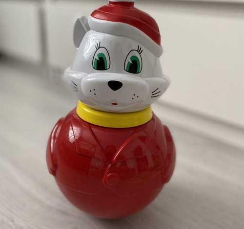 Игрушка неваляшка большая Кот мурлыка