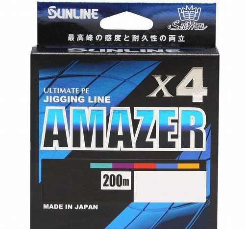 Шнур плетеный sunline Amazer X4 PE Jigging Line