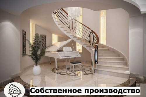 Лестница, ступени для лестницы из камня
