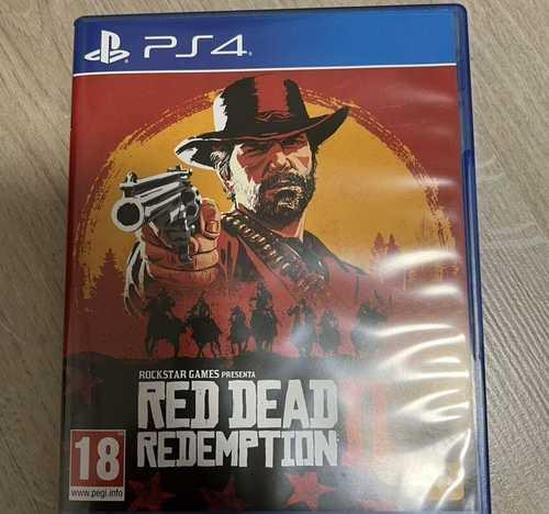 Игра Red dead redemption 2 для ps4