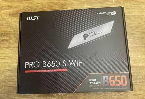 Msi pro b650 s wifi