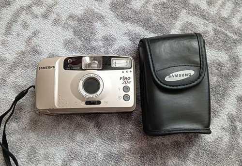 Пленочный фотоаппарат Samsung Fino 20s + Чехол
