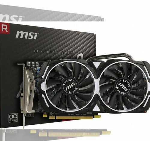 8Гб видеокарта RX570 OC Edition MSI Armor