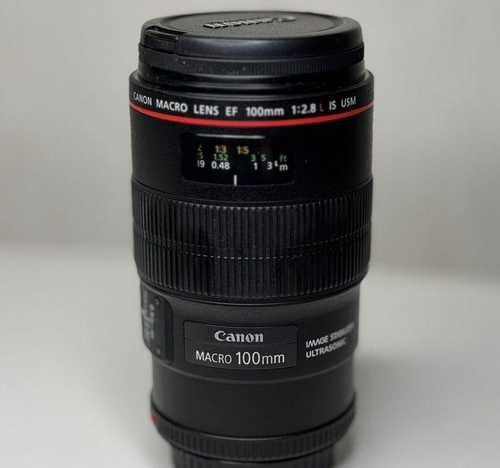 Объектив Canon EF 100mm f/2.8L Macro IS USM