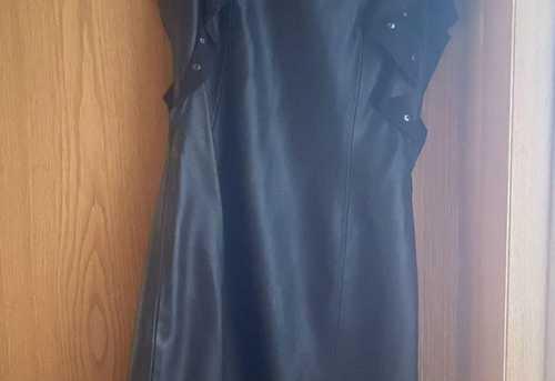 Женское кожаное платье 42 -44