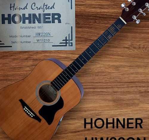 Акустическая гитара Hohner HW220N   чехол