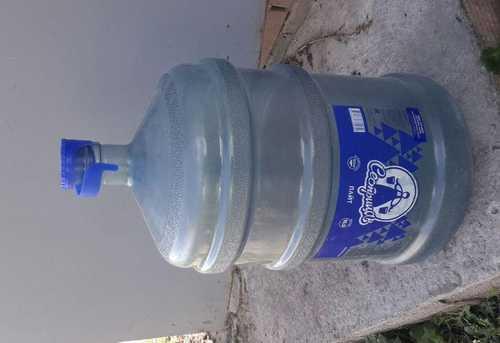 Бутыль 20 литров пластик с крышками