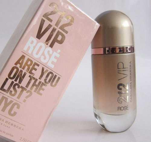 Carolina Herrera 212 VIP Rose масло 100% 1мл