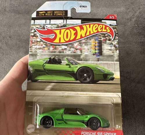 Hot Wheels Porsche 918 spyder