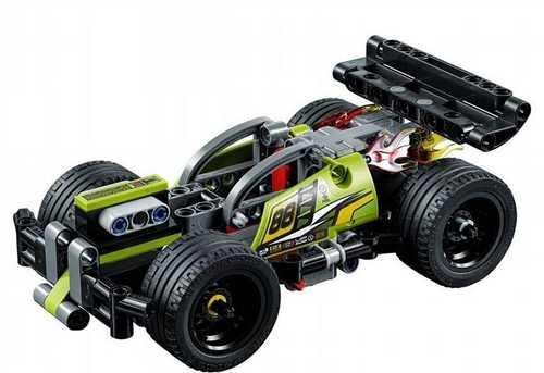 Lego technic 42072 "Зеленый гоночный автомобиль"