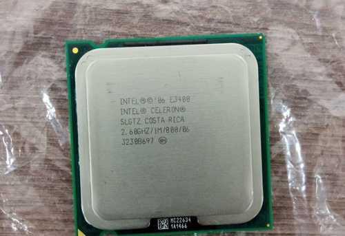 Двухъядерный процессор Intel Celeron E3400 2,6GHz