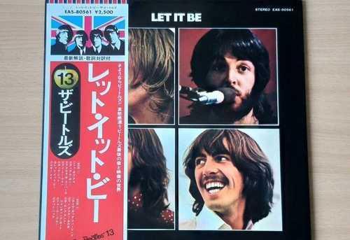 LP The Beatles "Let It Be" 1976 Japan Mint