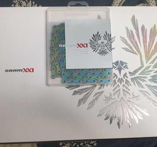 Цепь и кассета sram XX1 Eagle Rainbow