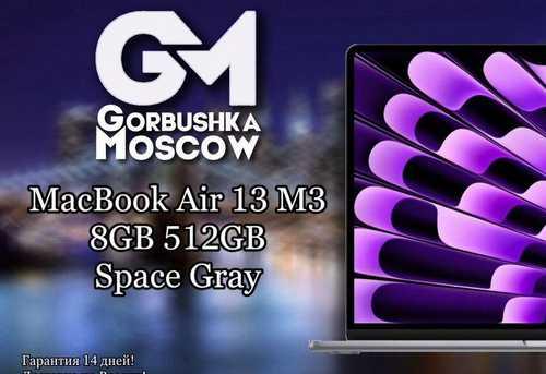 MacBook Air 13 M3 8GB 512GB Space Gray