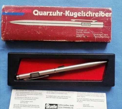 Ручка шариковая Quarzuhr Kugelschreiber