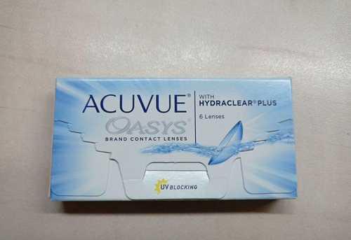 Линзы acuvue oasys -5.00 двухнедельные