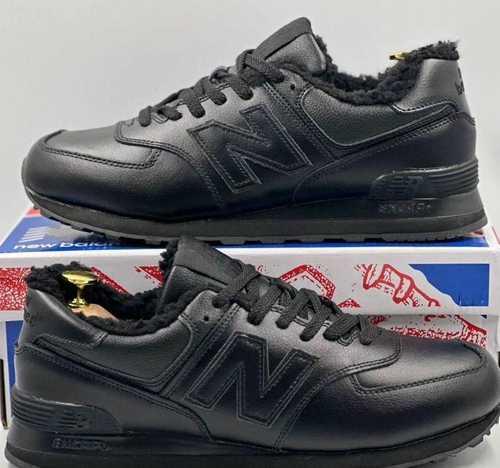 Кроссовки New Balance 574 (с мехом) (Арт.70191)