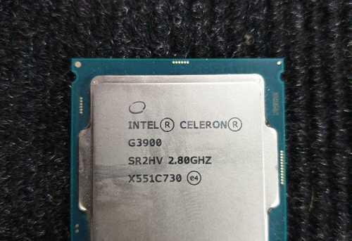 Процессор Intel Celeron G3900 LGA 1151v1