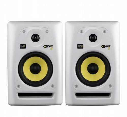 Krk rokit 5 g2 white, Студийные мониторы, колонки