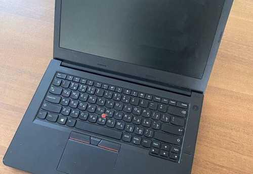 Ноутбук lenovo ThinkPad E470