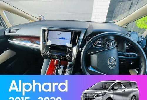 Штатная андроид магнитола Teyes Toyota Alphard H30