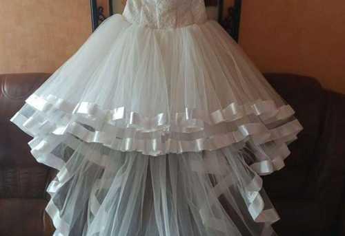 Свадебное платье новое 44-48