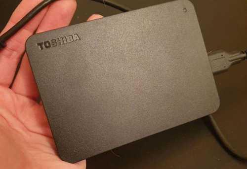 Переносной внешний жёсткий диск Toshiba 1 Тб