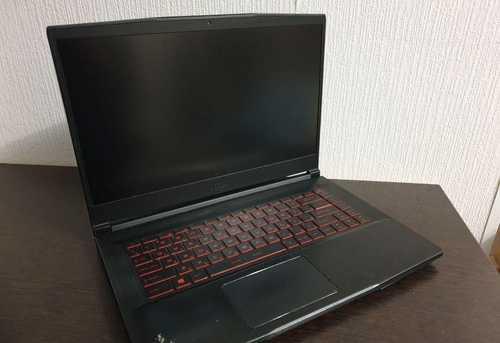 Игровой ноутбук MSI GF65 Thin RTX2060 i5-9300h