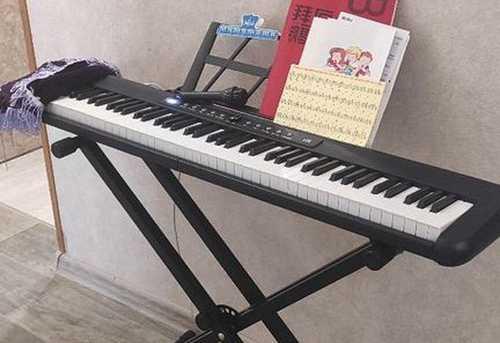 Электронное пианино 88 клавиш с подсветкой