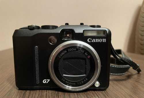 Компактный фотоаппарат Canon PowerShot G7